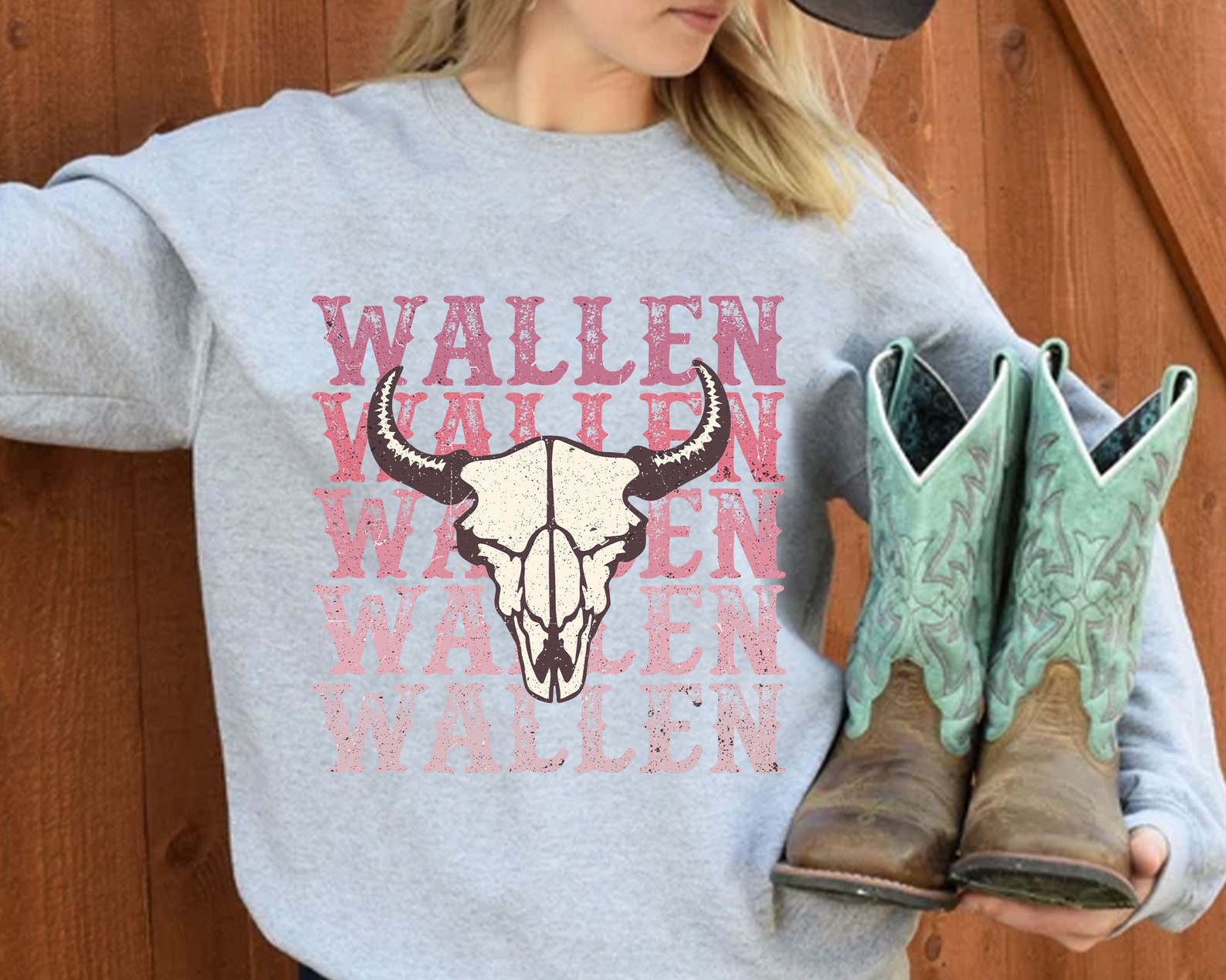 Wallen Bull Skull Png Retro Western Png Bull Skull Png Country - Etsy