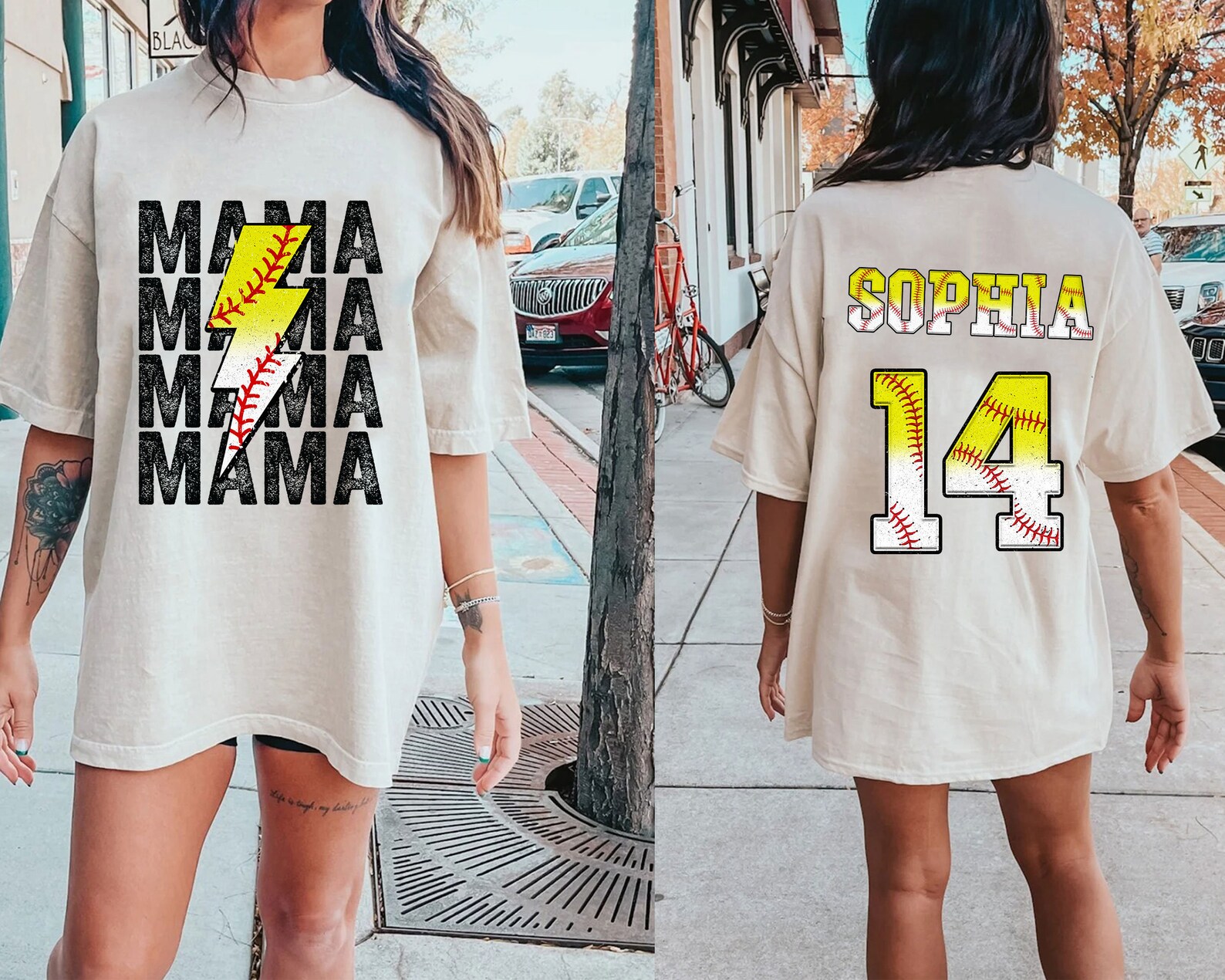 Sports Family Png Bundle Half Baseball Half Softball Number - Etsy