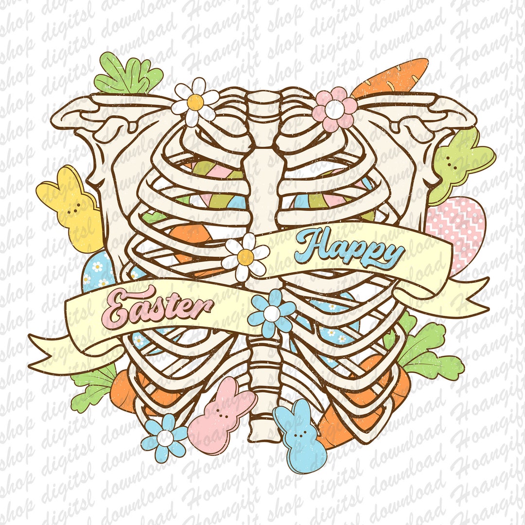 Funny Skeleton Easter Png, Easter Season Png, Easter Day Png, Happy ...