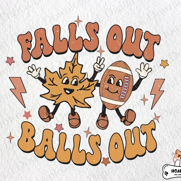 Falls Out Balls Out Png - Etsy