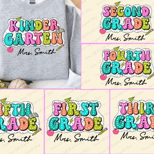 Retro Back to School Bundle Png, First Day of School, School Png, Retro ...