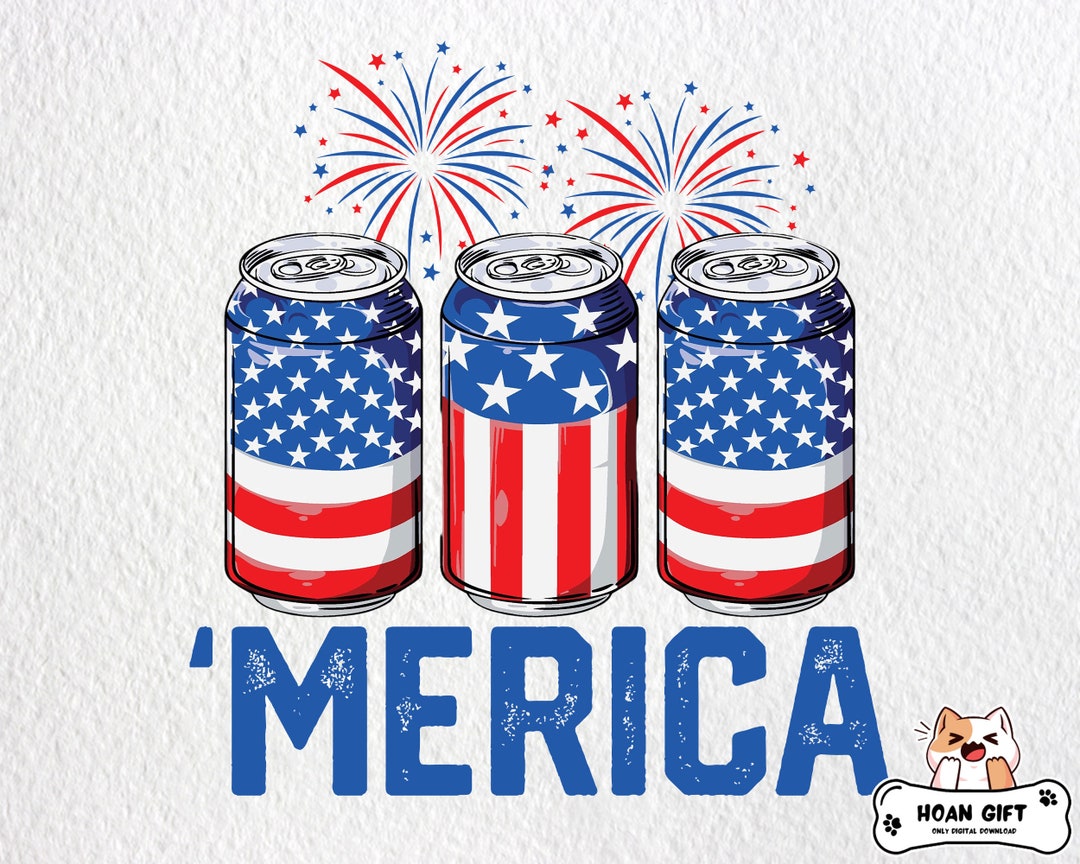 Beer American Flag 4th of July Png, Independence Day, 4th of July Beer ...
