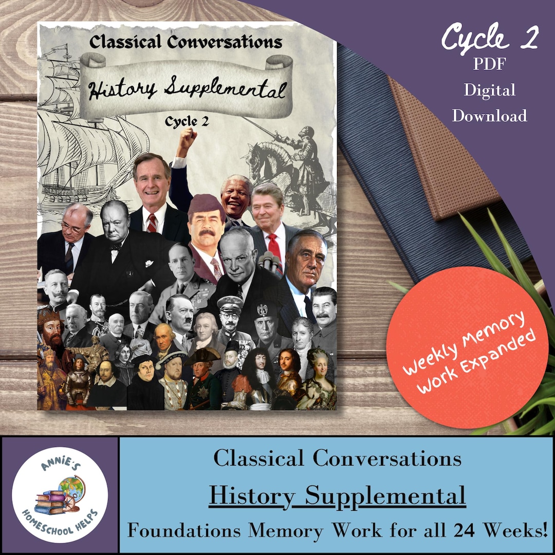 CC History Supplemental | Cycle 2 | Homeschool PDF Digital Download ...
