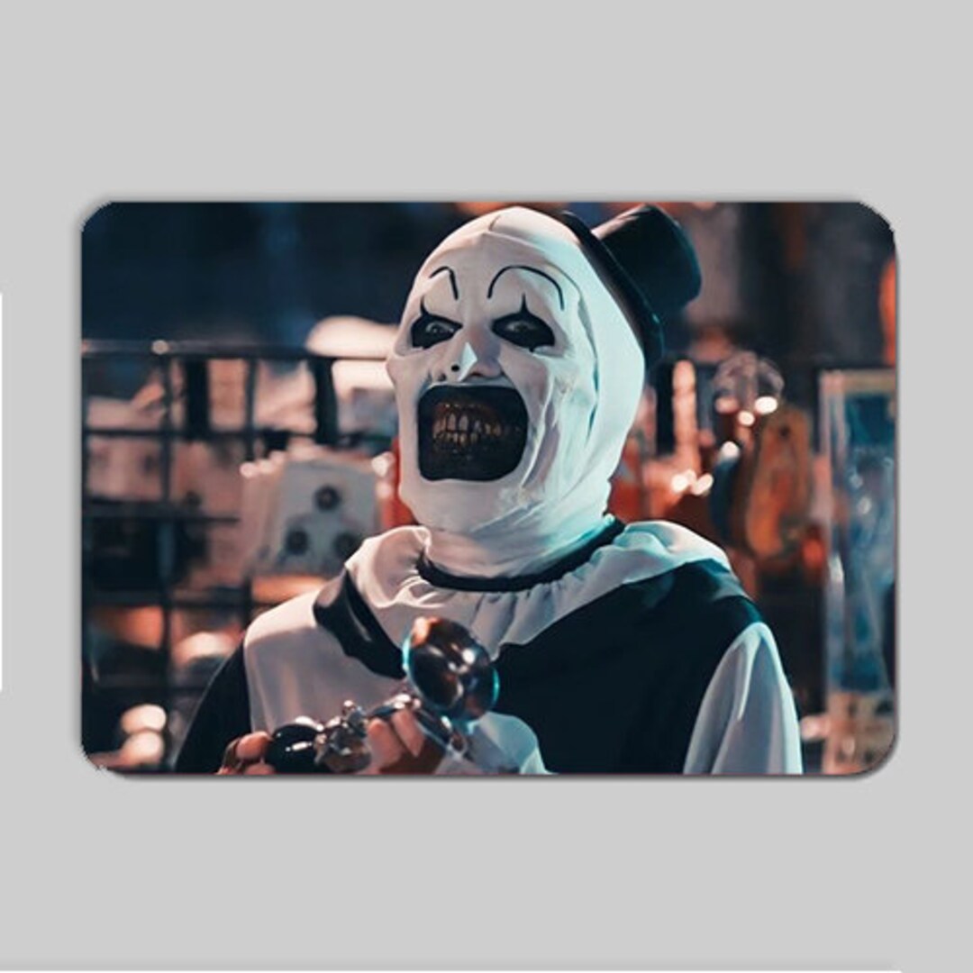 Terrifier Art the Clown Mouse Mat Mouse Pad Novelty Horror Movie ...