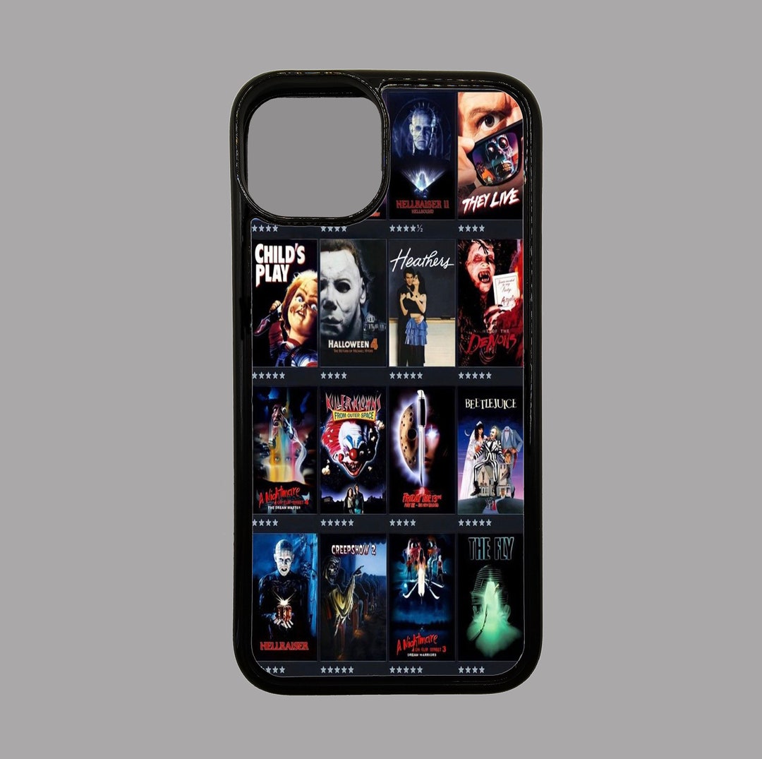 Horror Movies Mash up Horror Films Horror Flexible iPhone Case ...