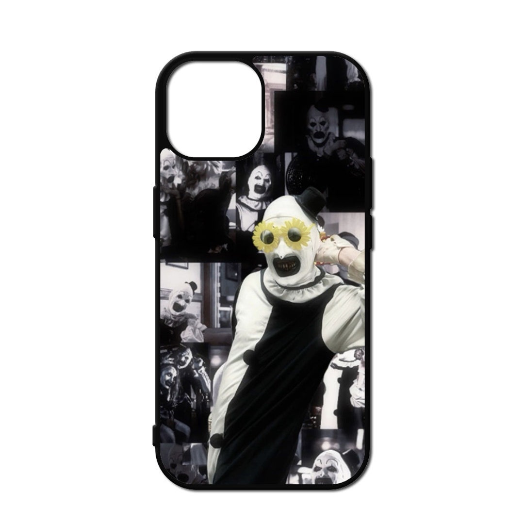Terrifier Art the Clown Horror Movie Characters Horror Rubber iPhone 15 ...