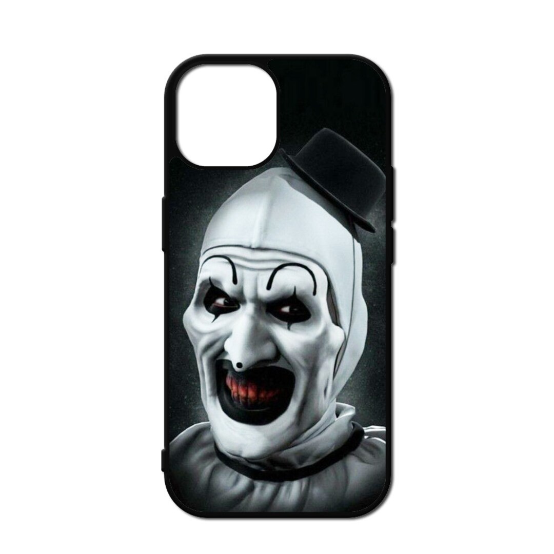 Terrifier Art the Clown Horror Movie Characters Horror Rubber iPhone 15 ...