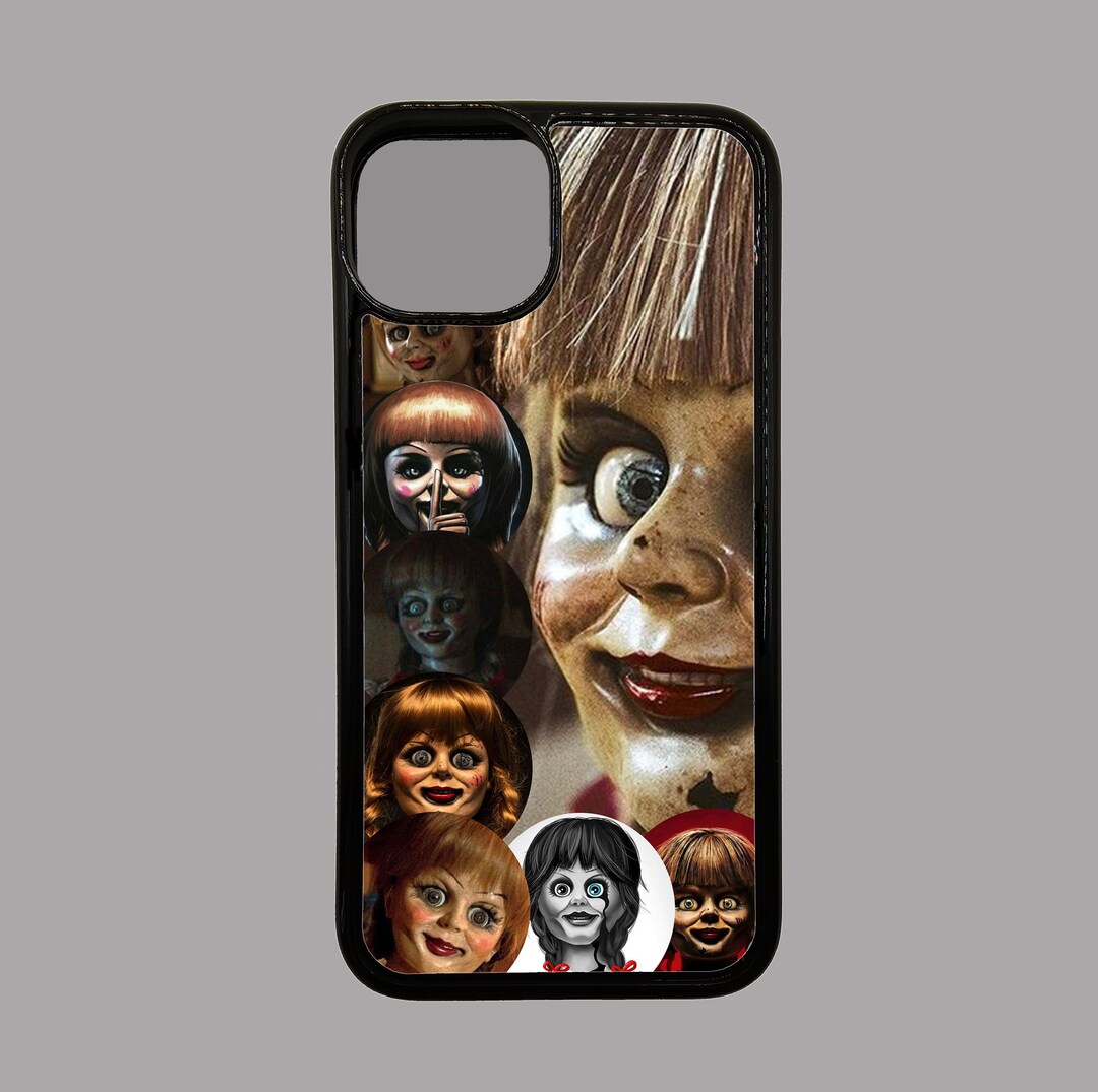 Annabelle Horror Mash up Horror Characters Horror Flexible iPhone Case ...