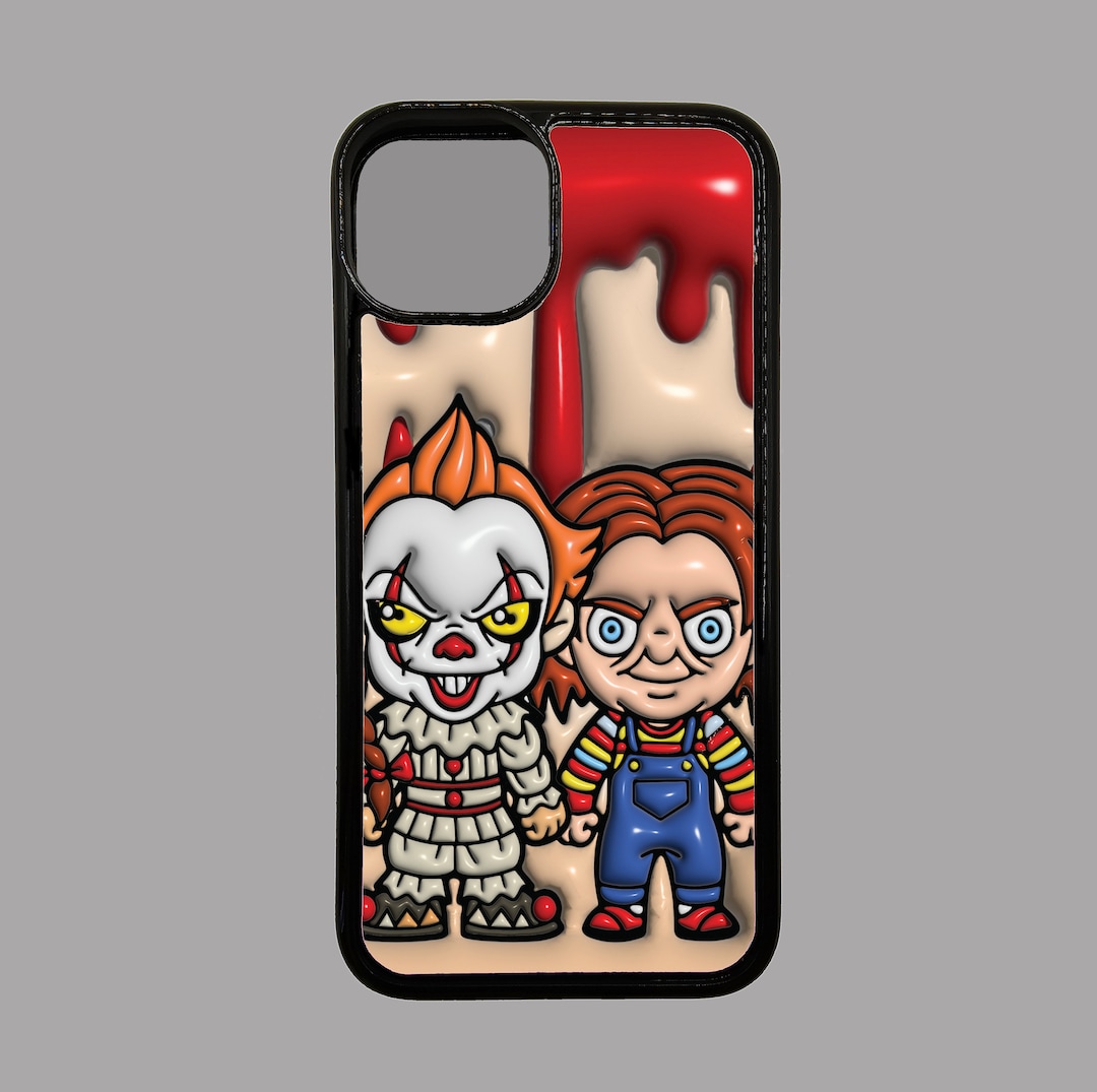 Pennywise and Chucky 3D Effect Horror Movie Characters - Etsy