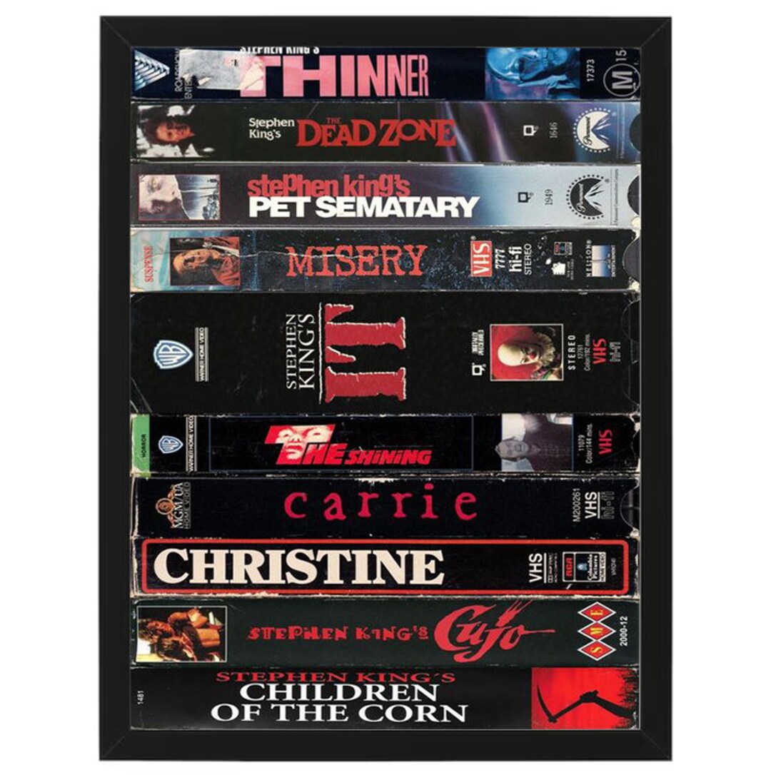 Horror Movie Characters Mash up Movie Stack Halloween Creepy Scary ...