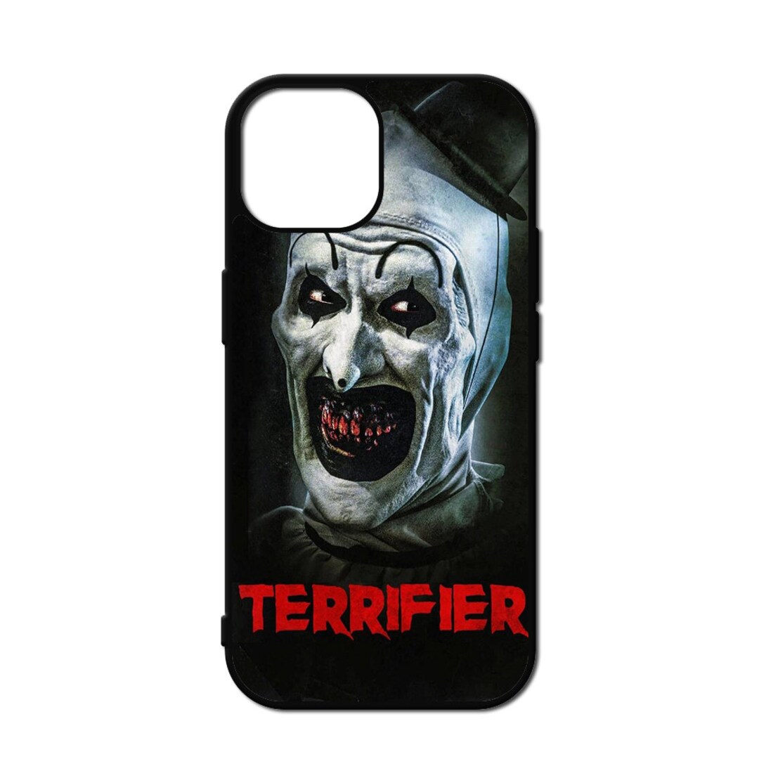 Terrifier Art the Clown Horror Movie Characters Horror Rubber iPhone 15 ...