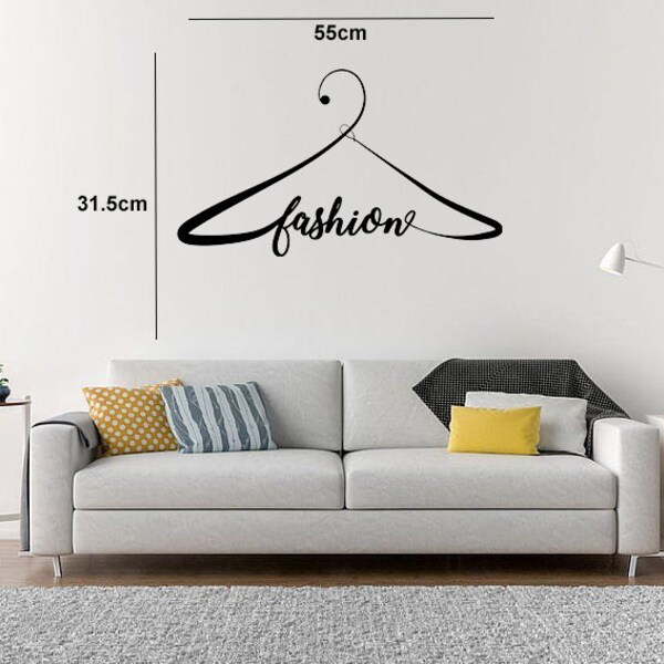 Fashion Wall Decals - Etsy UK