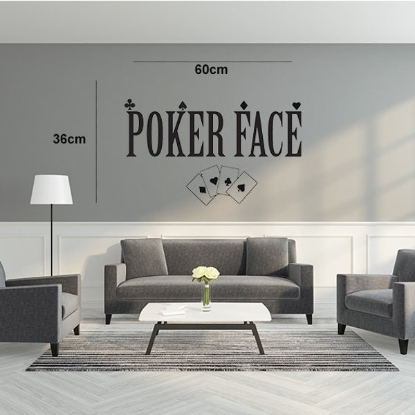 Poker Face - Etsy UK