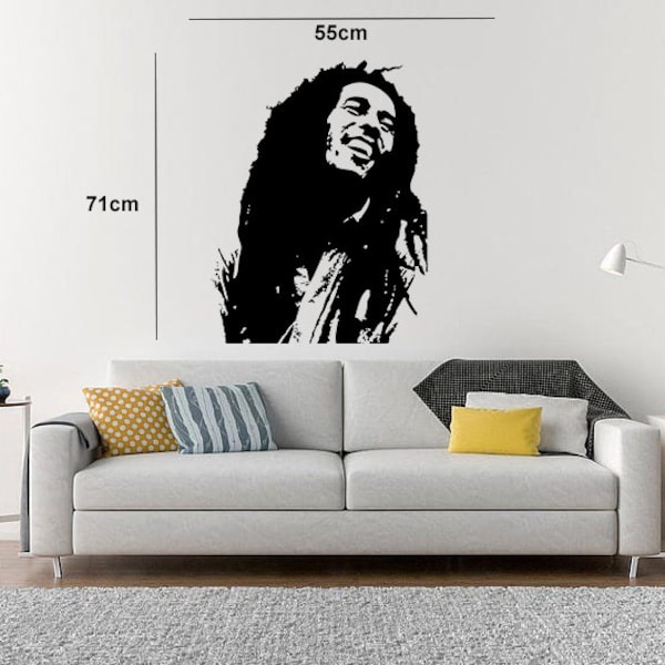 Bob Marley Decal - Etsy