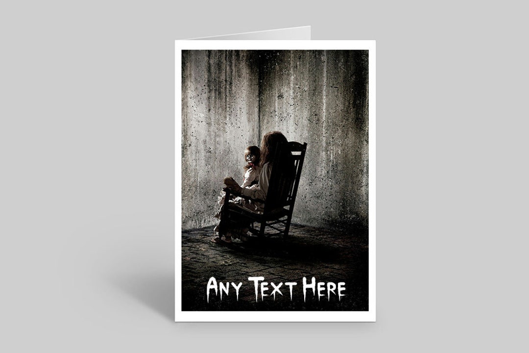 Annabelle Doll Greetings Card Cards Birthday Anniversary Valentines ...