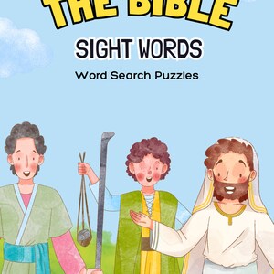 Printable Bible Word Search | Christian Activity for Kids, Sunday ...