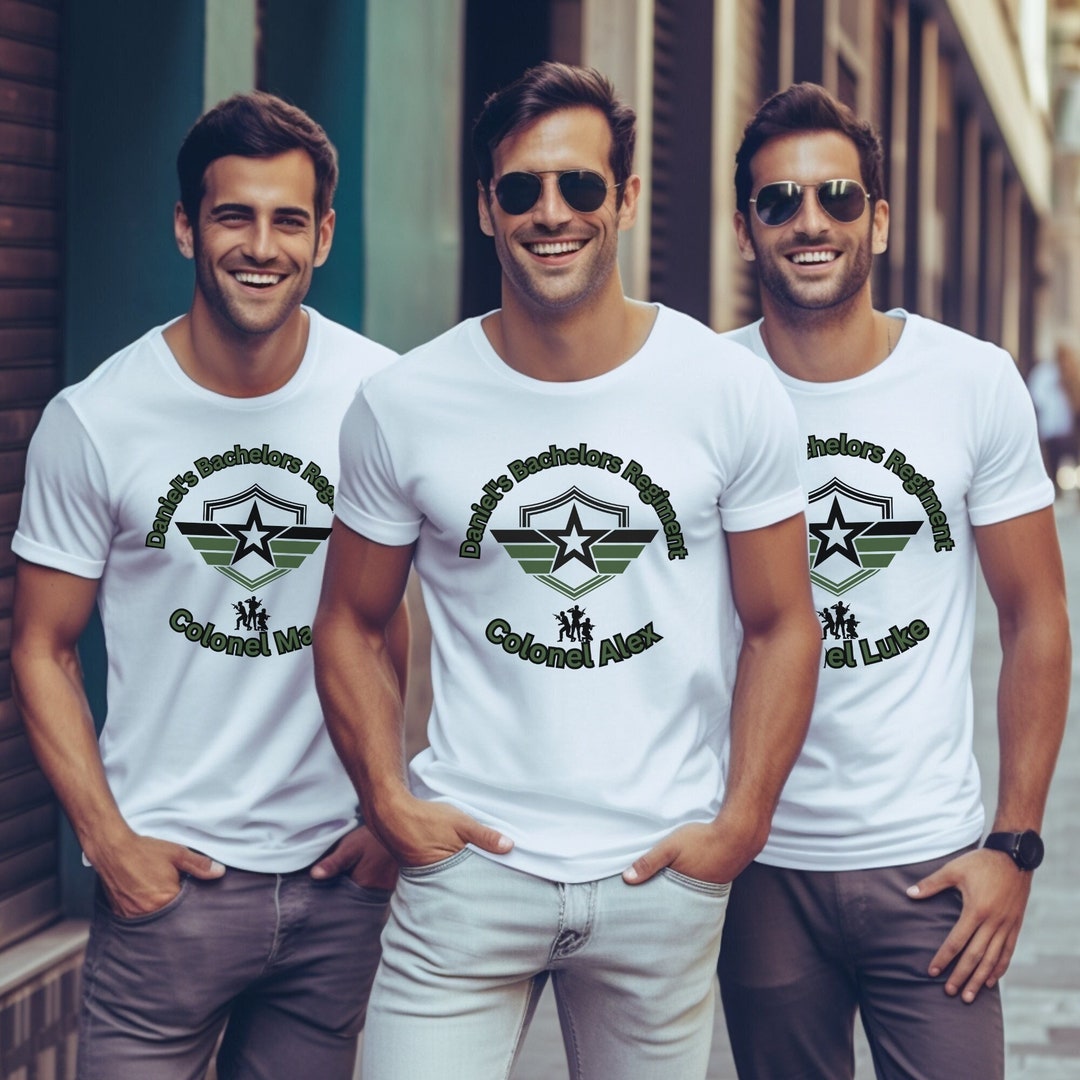 Fitted Custom Bachelor Party T Shirt for Bachelor Party Matching Shirt ...
