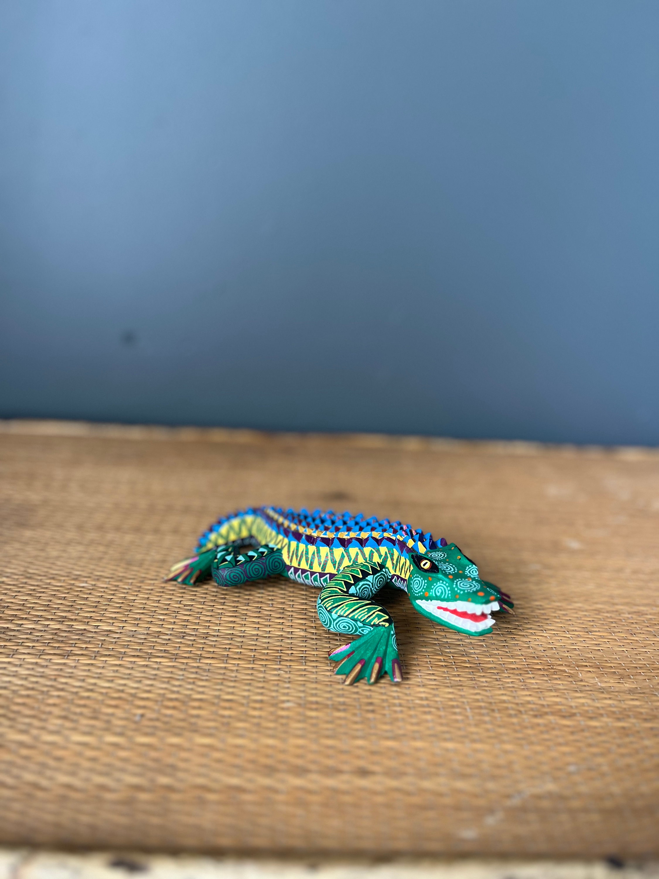 Alligator Alebrijesoaxacan Wood Carving - Etsy