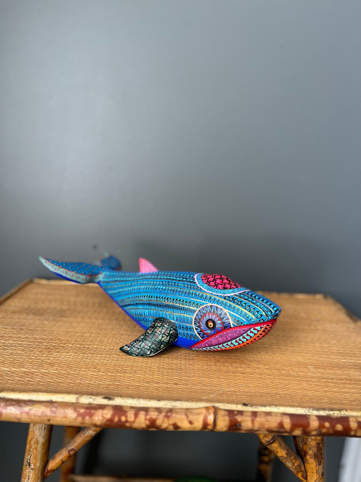 Mystical Whale Alebrije— Wood— Alebrijes— Home Decor— Animal Sculpture ...