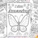 Positive Mindset Coloring Sheets, Printable Self-love Positivity ...