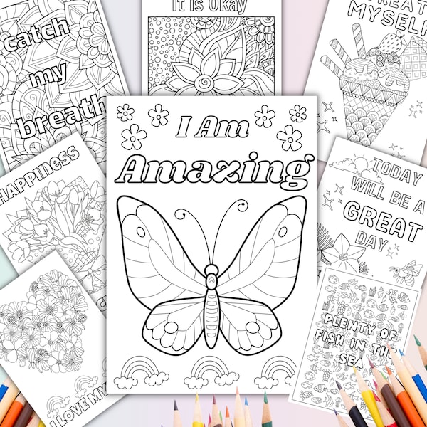 Self Love Coloring - Etsy
