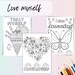 Positive Mindset Coloring Sheets, Printable Self-love Positivity ...