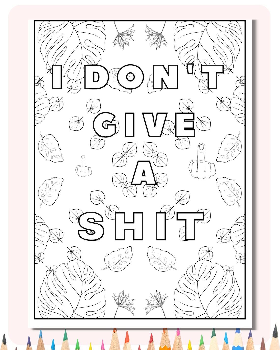 Adult Coloring Pages Swear Word Colouring Pages 20 Printable Funny ...