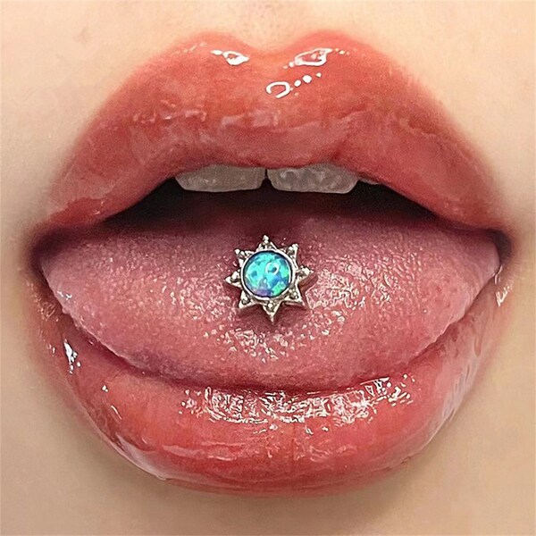 Tongue Ring - Etsy