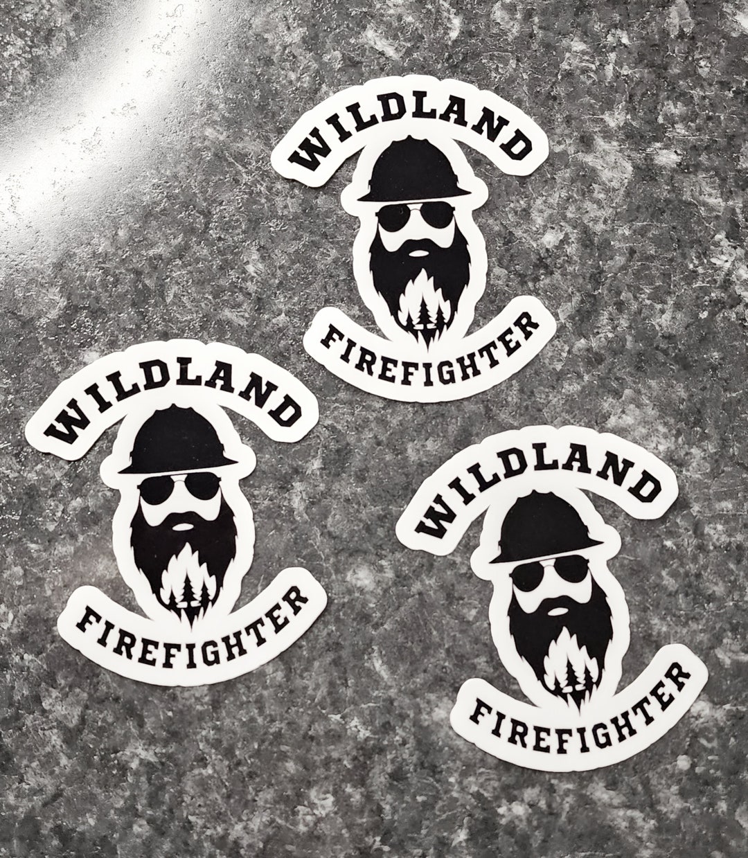 Wildland Firefighter Waterproof Vinyl Sticker - Etsy