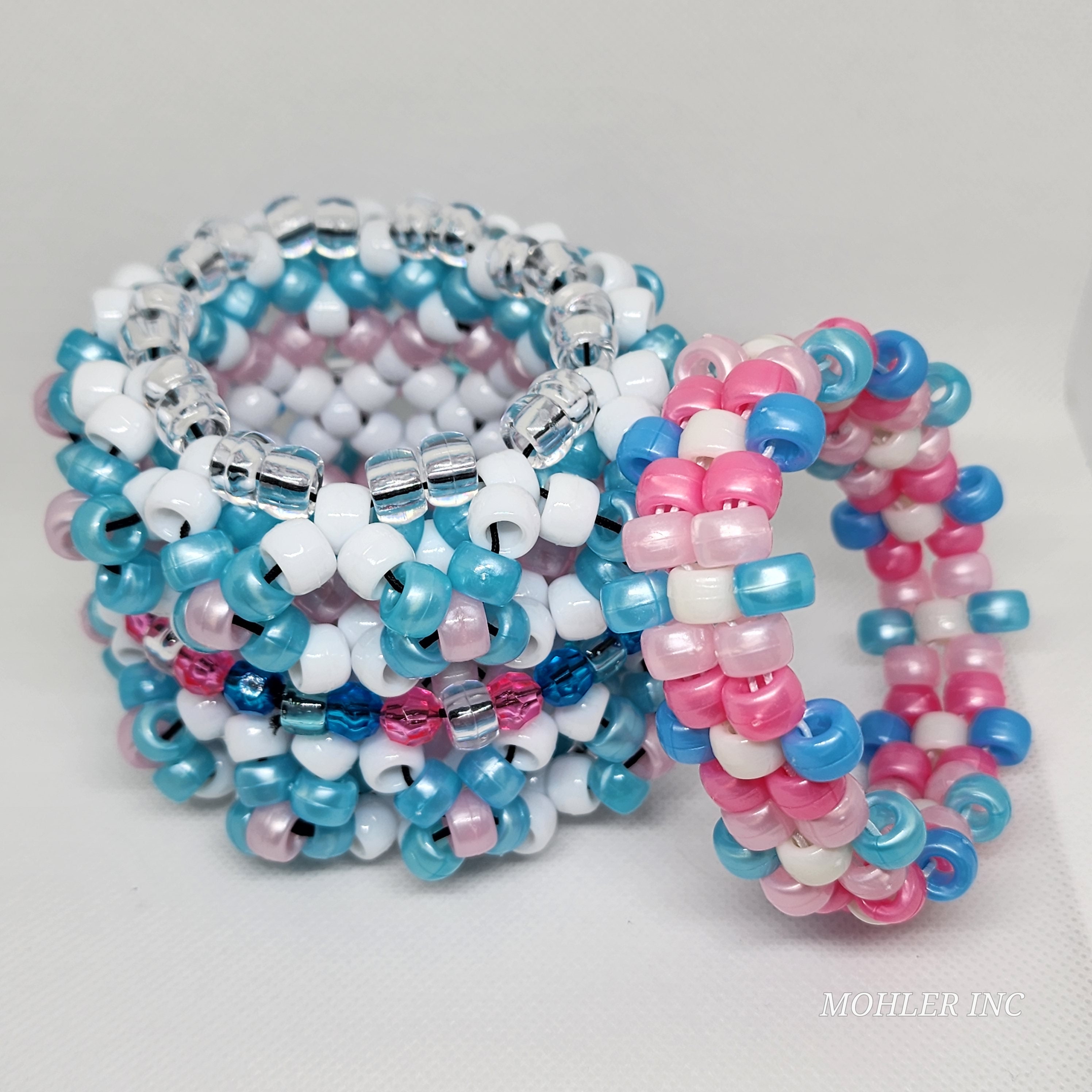 Rotating Kandi Mini Cuff and Flower Cuff - Etsy