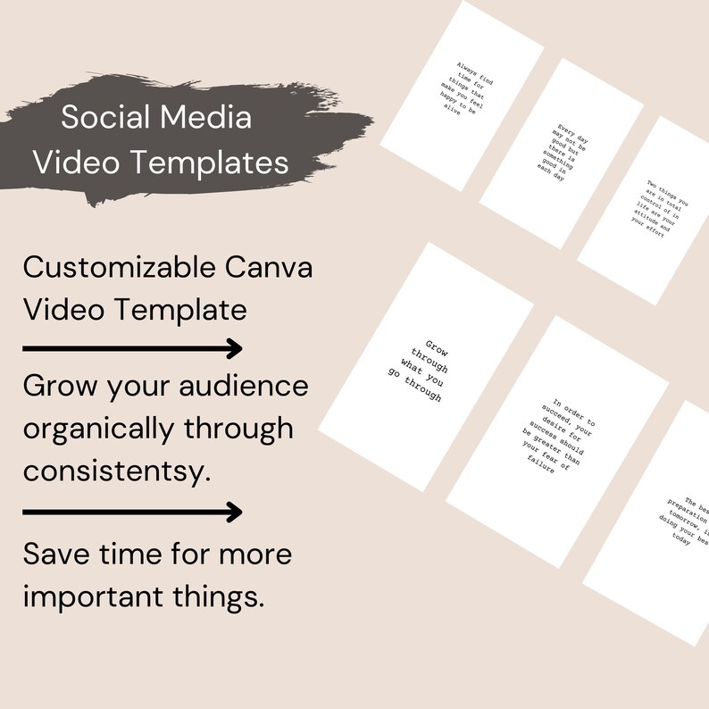 20 Instagram Video Reel Templates Motivational Reels Canva Templates ...