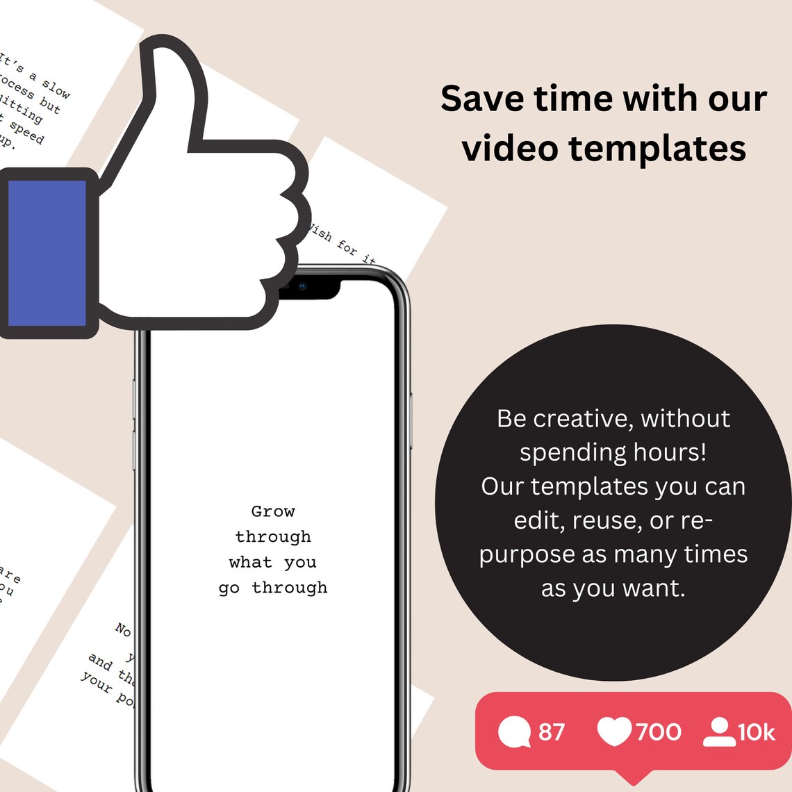 20 Instagram Video Reel Templates Motivational Reels Canva Templates ...