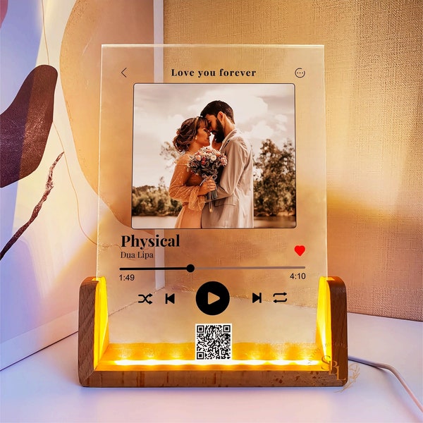 Spotify Photo Night Light - Etsy