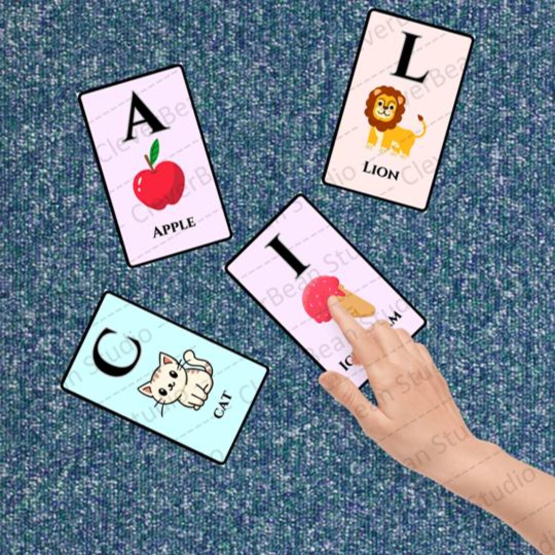 Alphabet Phonics Flashcards - Early Learning Essentials - Etsy