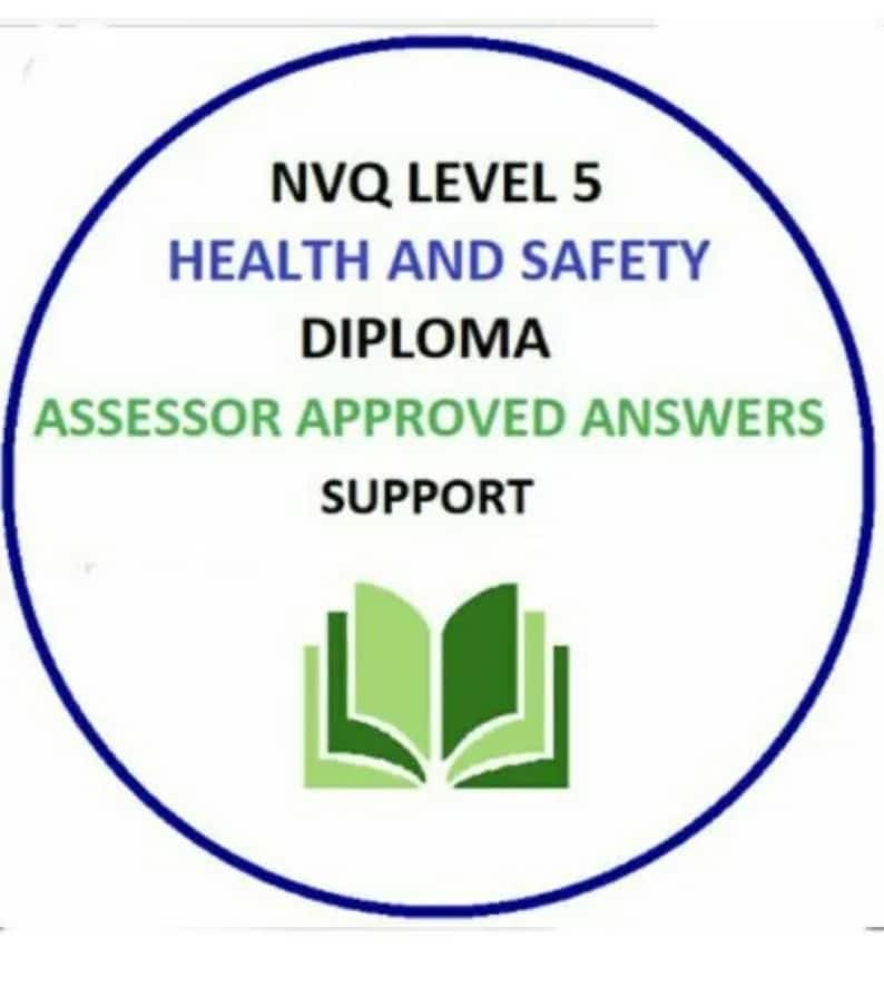 NVQ Level 5 Diploma Health and Safety ANSWERS - Etsy