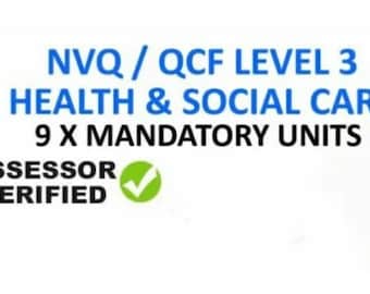 NVQ Level 3 QCF Diploma in Health and Social Care, Mandatory Unit ...