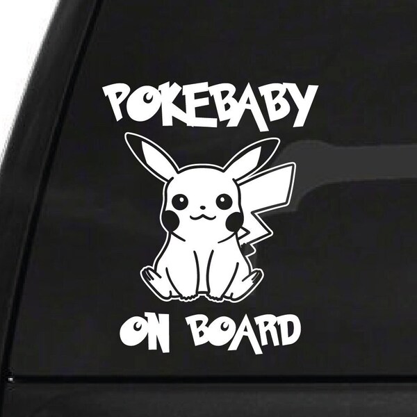 Pikachu Bumper Sticker - Etsy