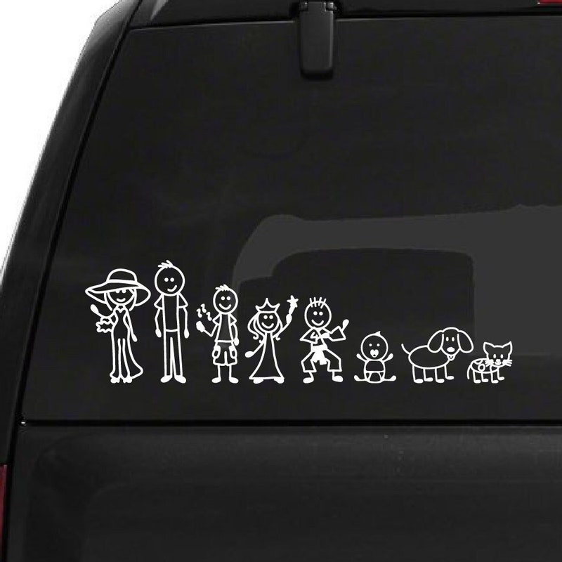 Family Car Stickers - Etsy