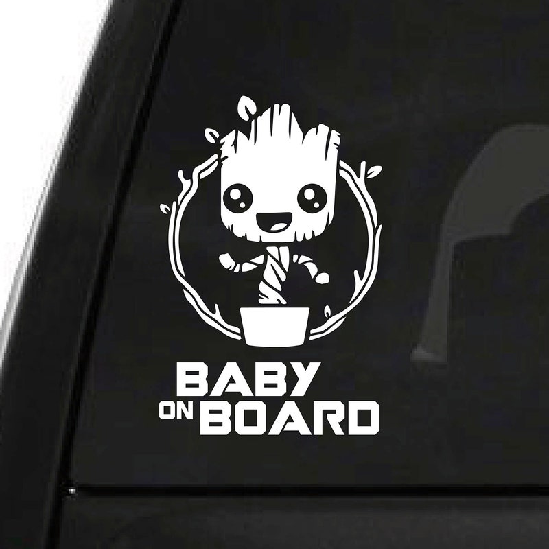 Baby Groot Decals - Etsy