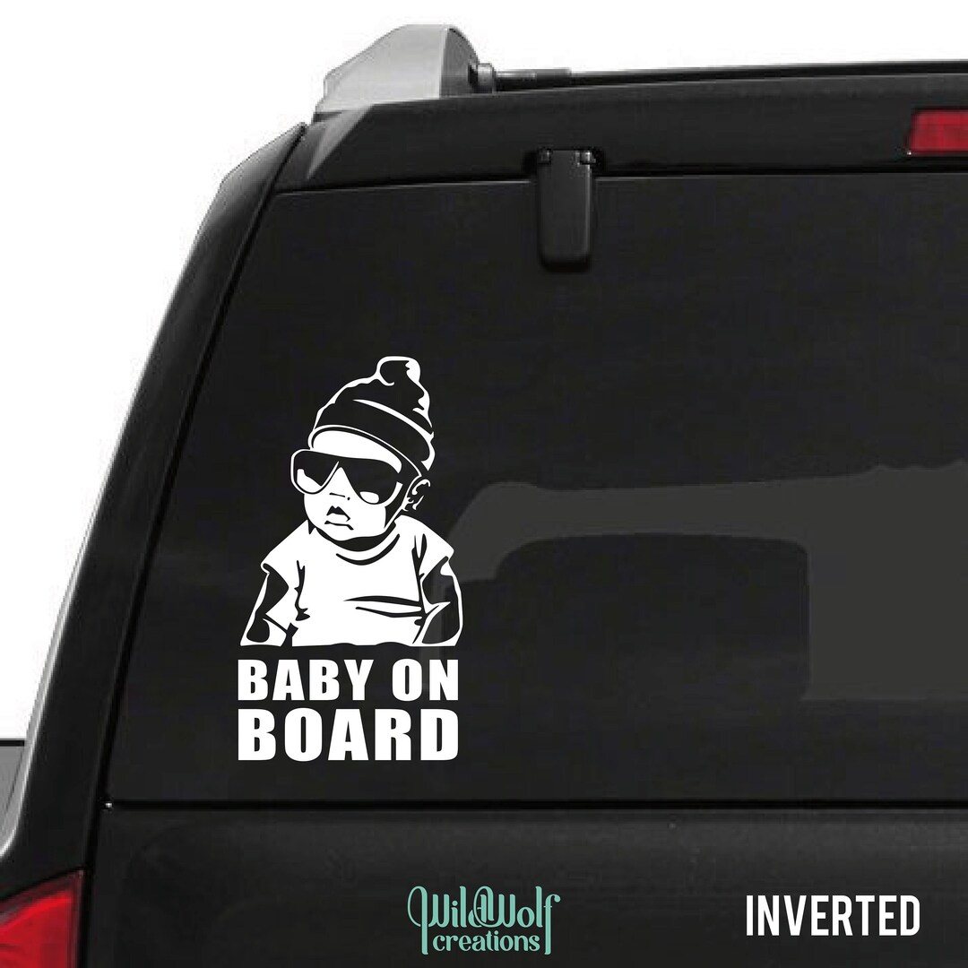 Baby on Board | Carlos | Sticker | Las Vegas | Car Window Bumper Vinyl ...