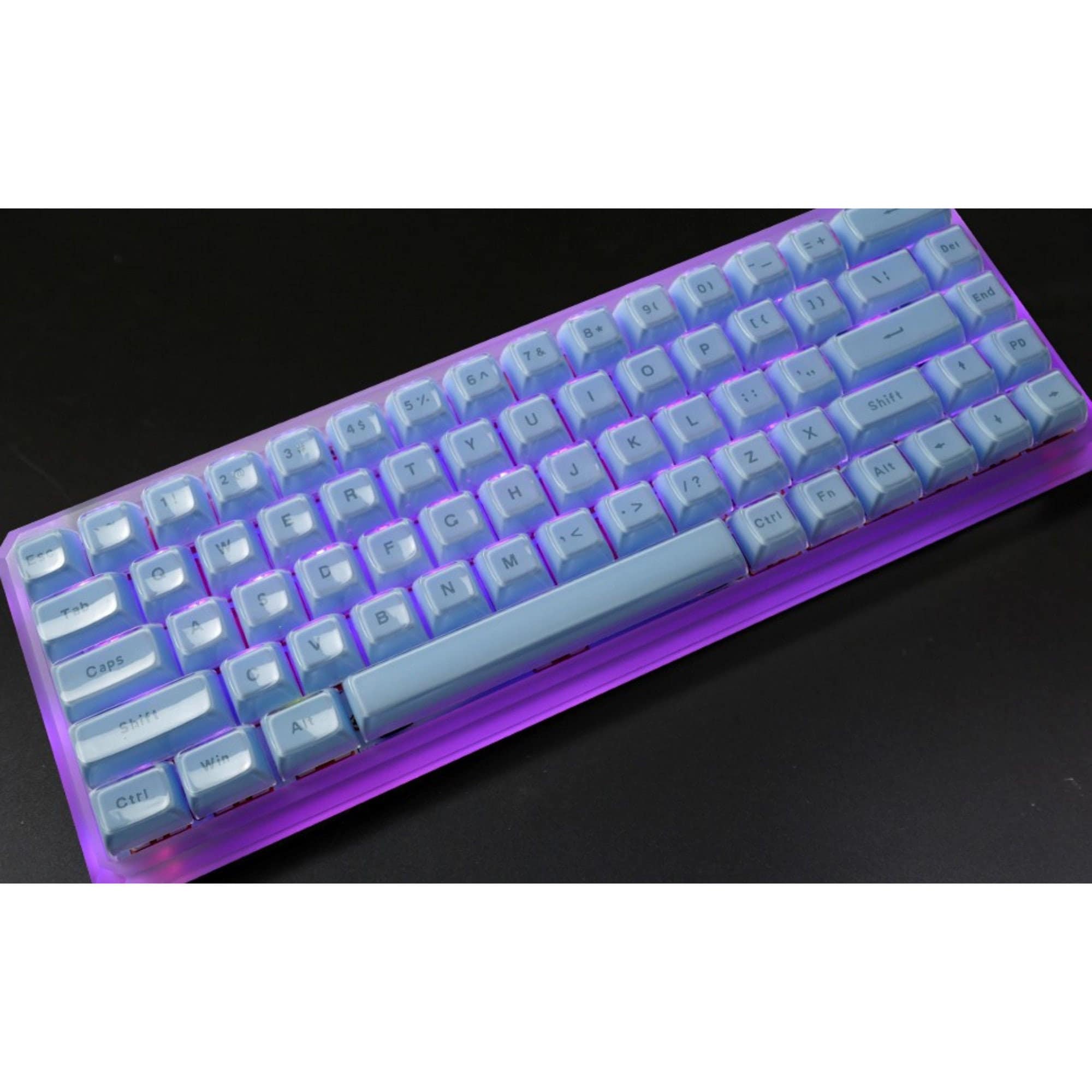 117key Ice Crystal Keycaps ABS OEM Profile Cute Jelly Round - Etsy