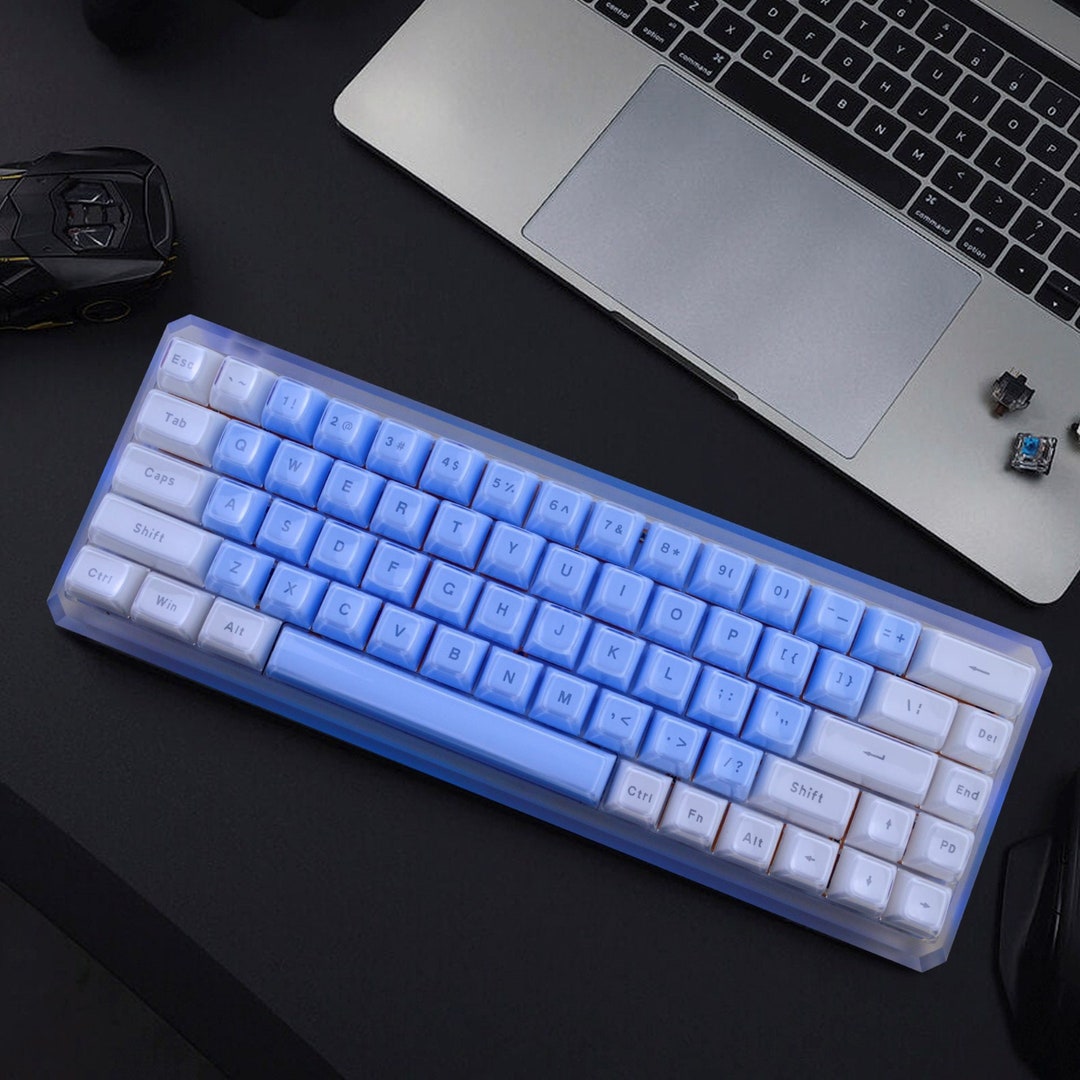 117key Ice Crystal Keycaps ABS OEM Profile Cute Jelly Round - Etsy