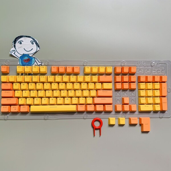 Orange Cherry Keycaps - Etsy
