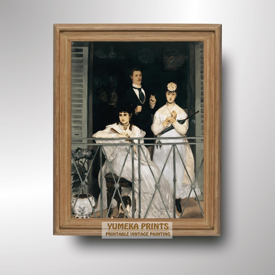 The Balcony by Édouard Manet | Impressionist Masterpiece Digital ...