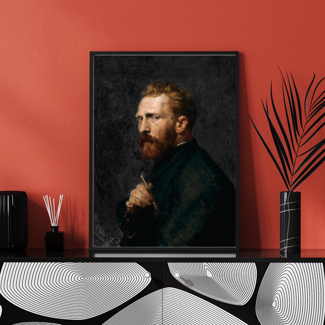 Vincent Van Gogh Portrait by John Peter Russell | Classic Painting ...
