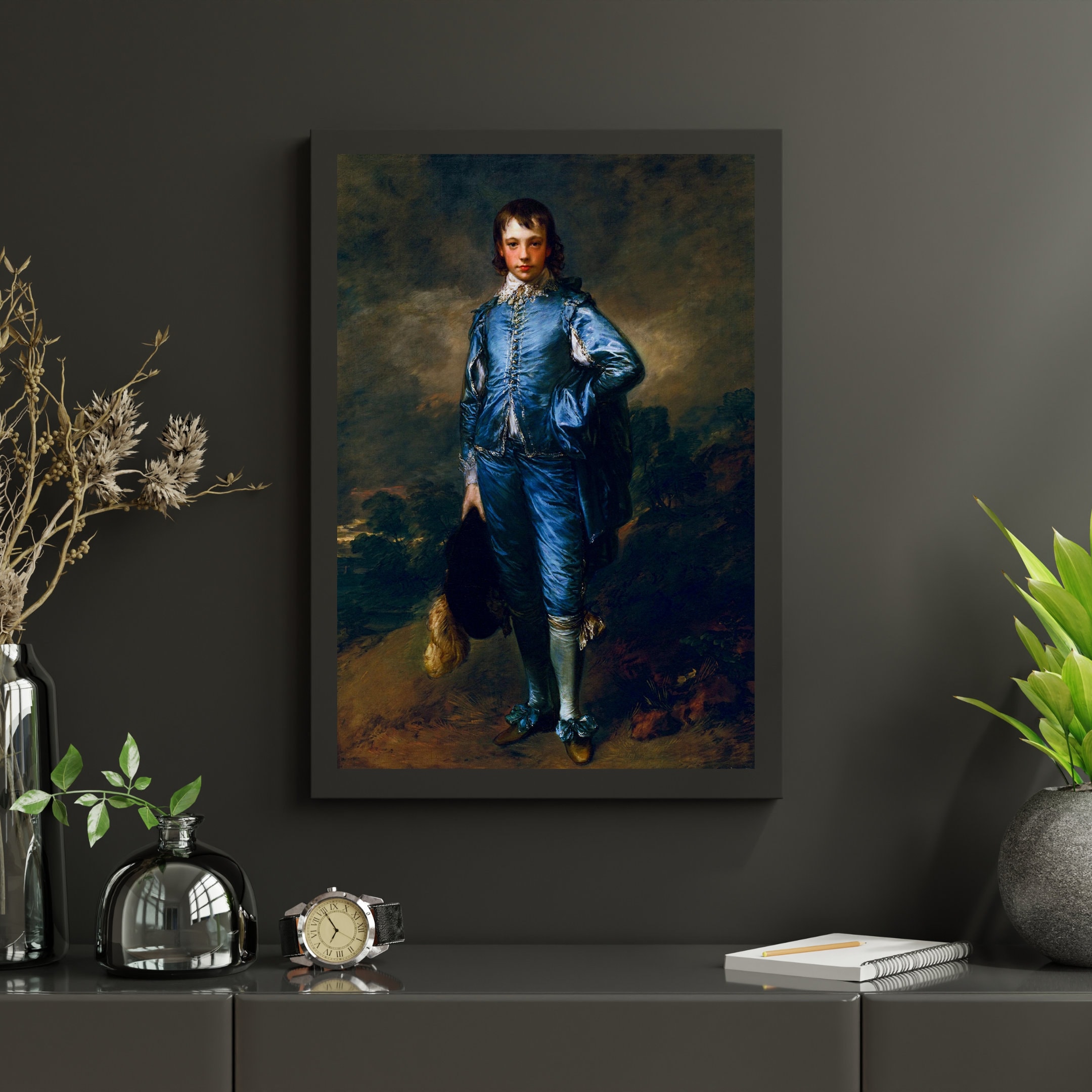 The Blue Boy Portrait | Thomas Gainsborough Vintage Art (digital ...