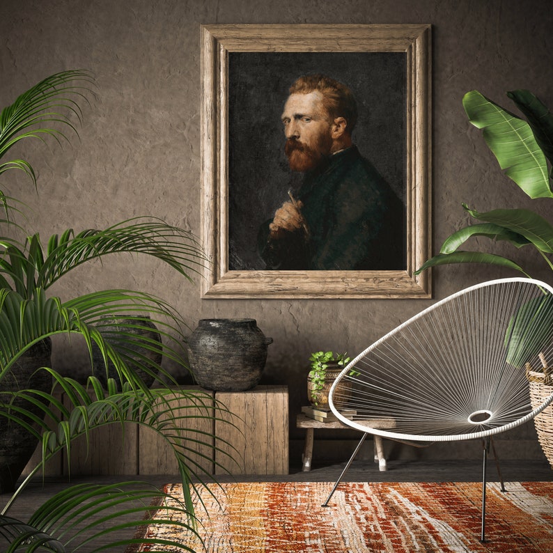 Vincent Van Gogh Portrait by John Peter Russell | Classic Painting ...