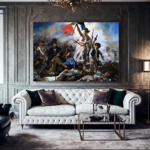 Liberty Leading the People by Eugène Delacroix | Iconic French ...