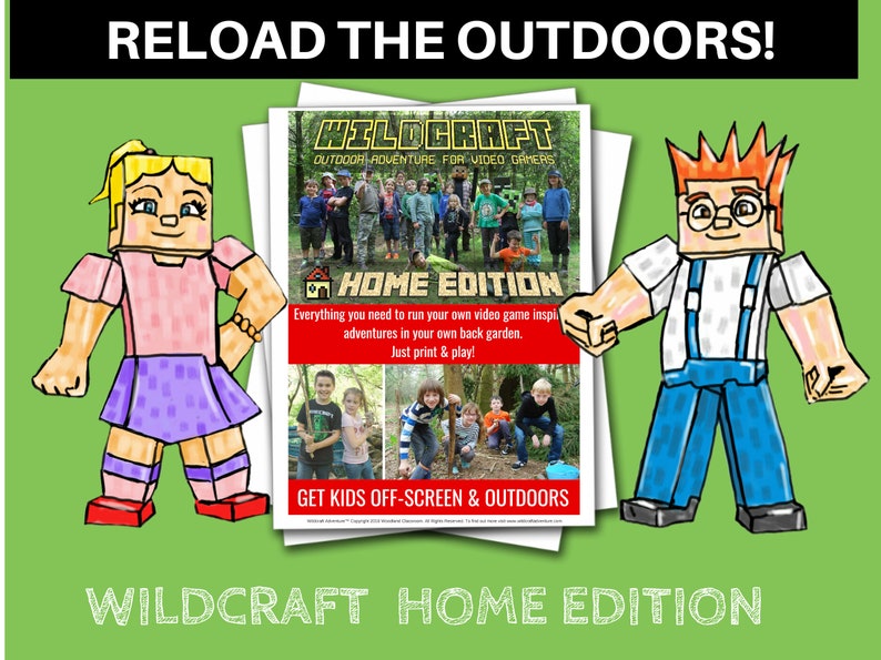 Wildcraft Home Edition. Minecraft Fans Outdoor Adventure Game. Resource ...