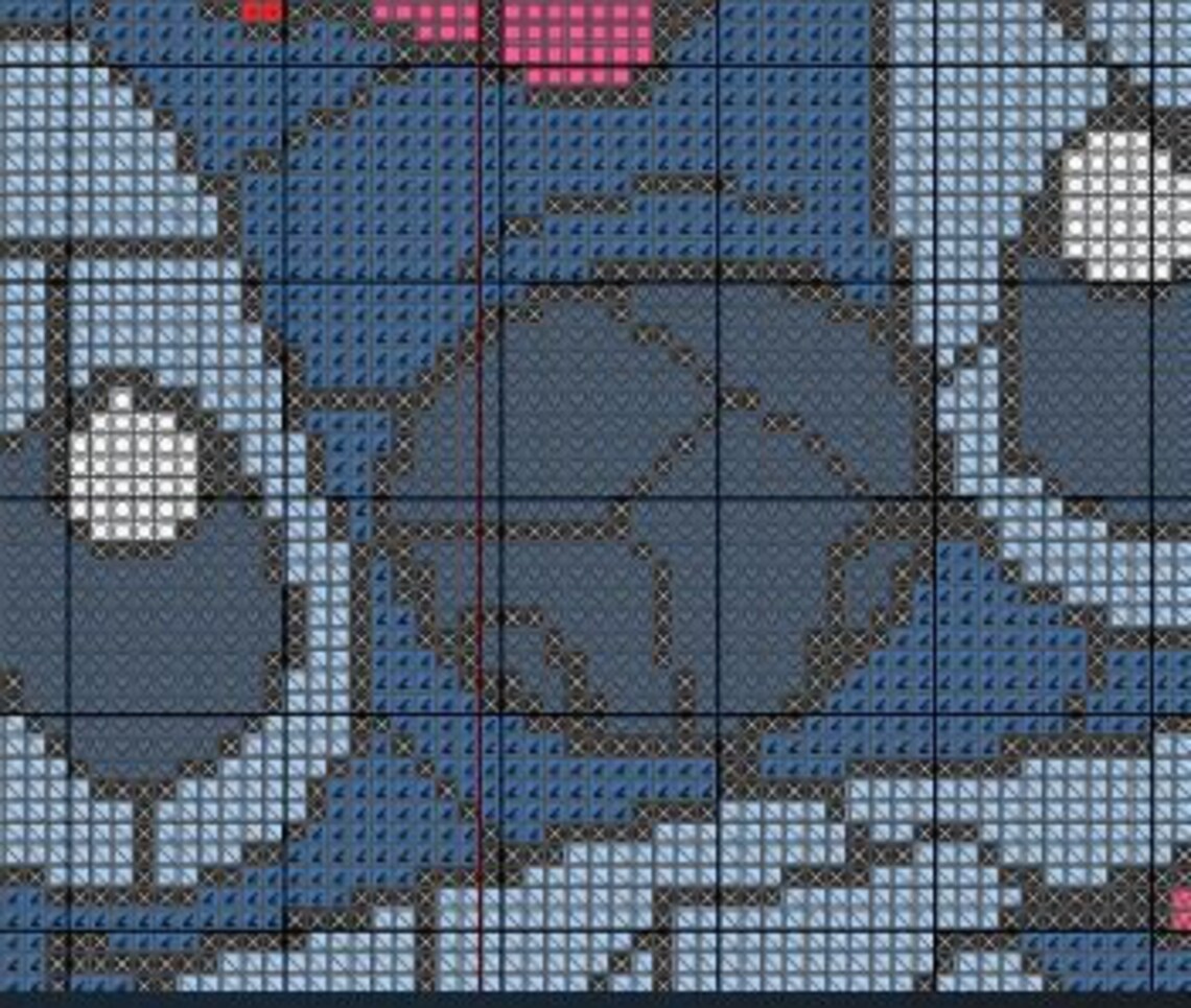 Stitch Stained Glass Cross Stitch Pattern - Etsy UK
